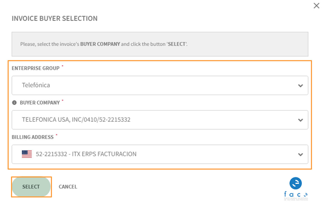 How to create a financial or cost center invoice?