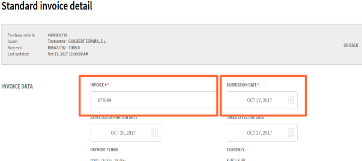 How to create a financial or cost center invoice?