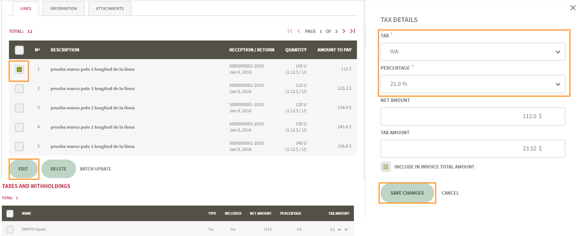 How to create an invoice with reference to order Not Received or No ...