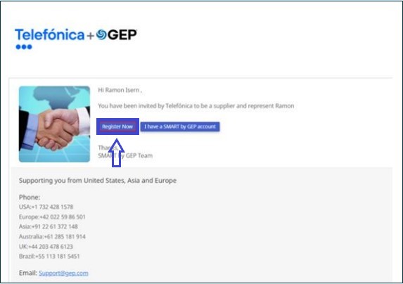 How do I register as a new supplier on the GEP SMART platform?
