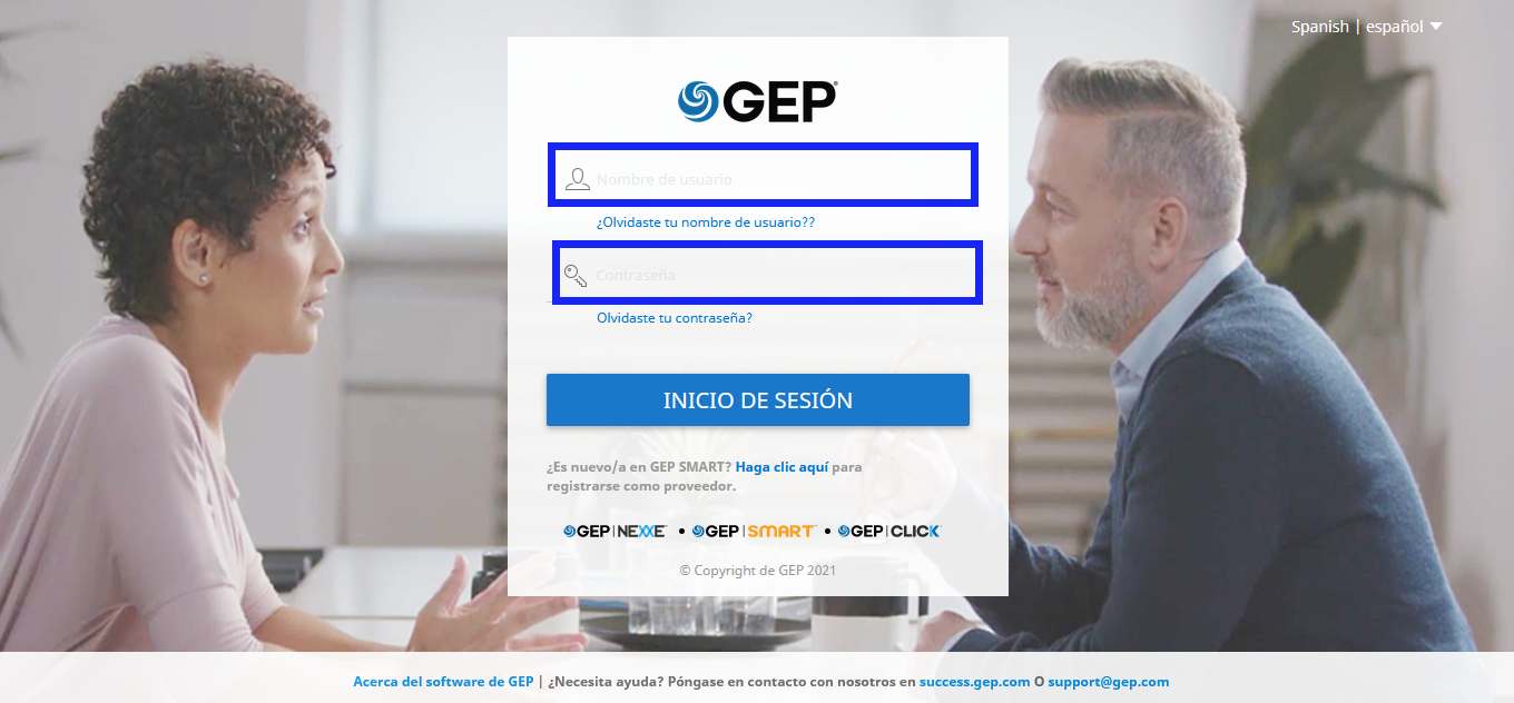 ¿Cómo acceder a GEP SMART?